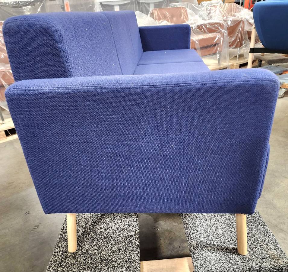 Hightower Design Tombolo 3-Seater Sofa Lounge Seating Blue