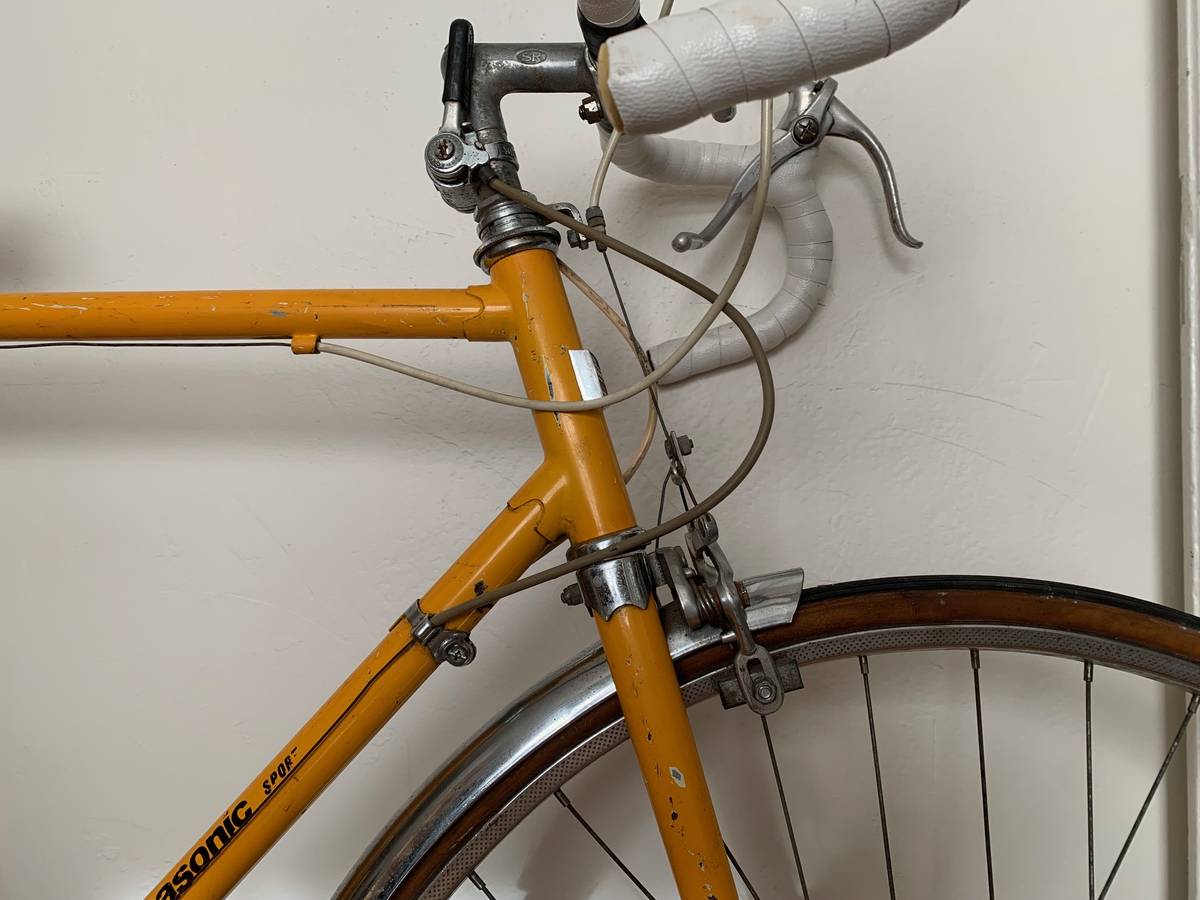 Rare Yellow 80s Panasonic Steel-Frame - | Looknet