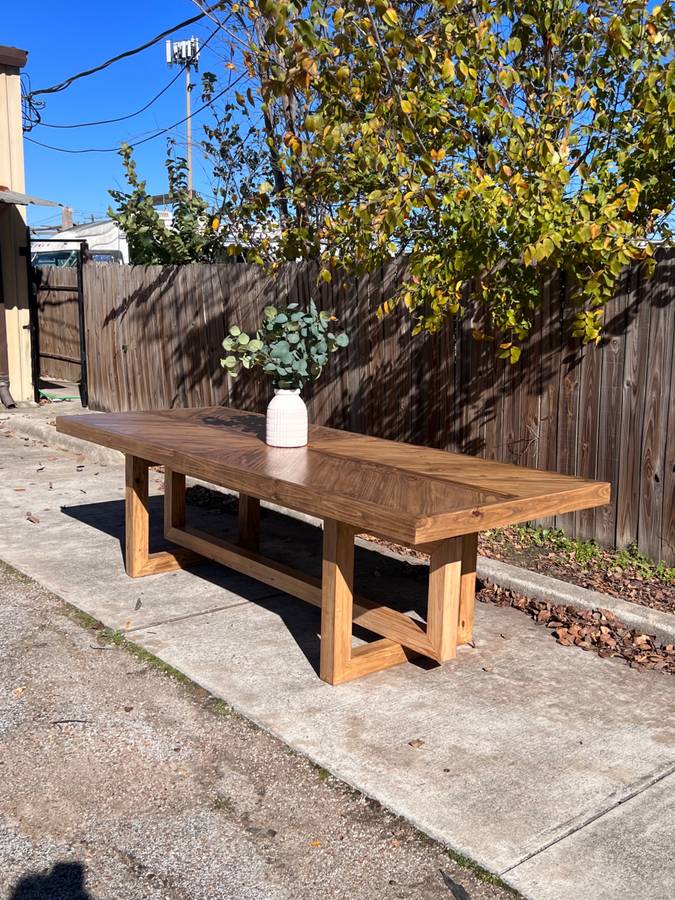 Custom Dining Table Solid Wood Built to your Dimensions & Style