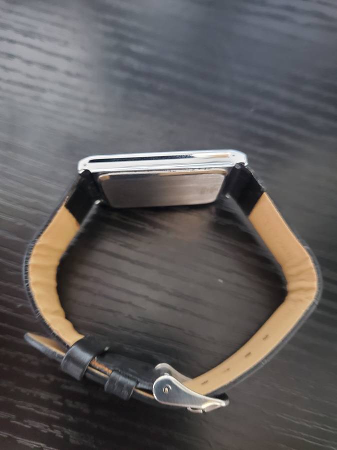 🔥NEW OLD STOCK - Rare - Vintage Seiko Slim Tank Mens Leather Watch