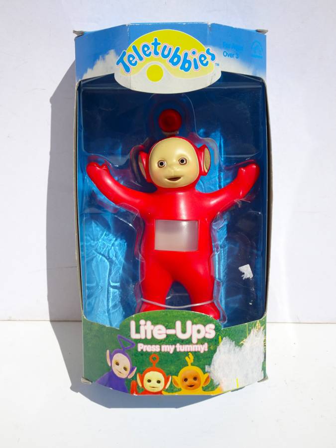 Teletubbies Lite-Ups, Po, Press My Tummy, Red, Applaus, New, Works in ...