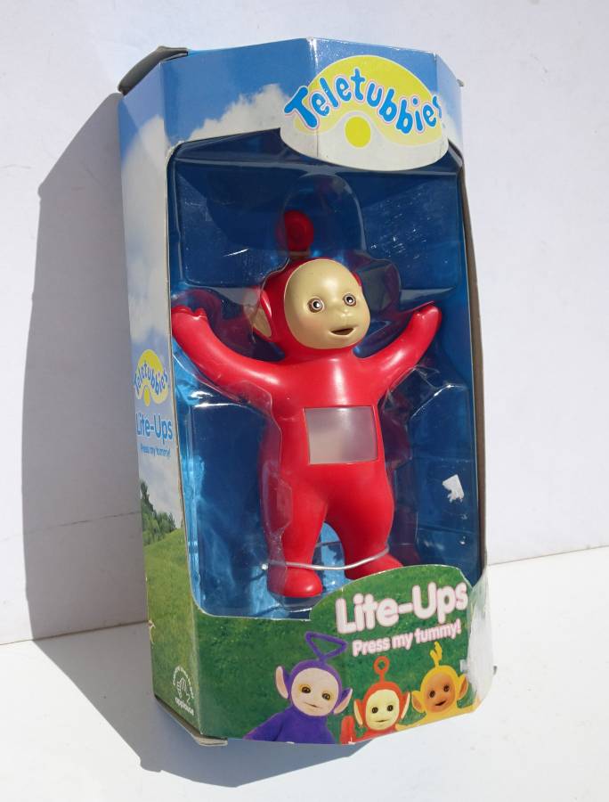 Teletubbies Lite-Ups, Po, Press My Tummy, Red, Applaus, New, Works in ...
