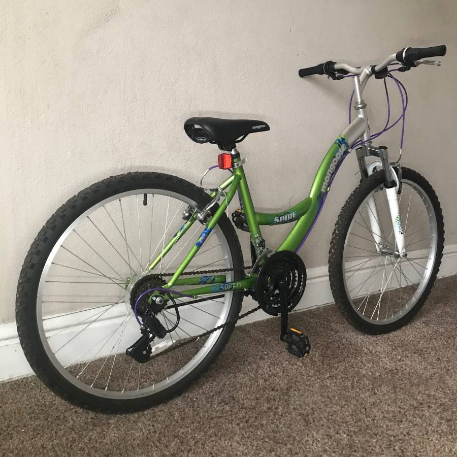 Mongoose Spire 18 Speed Hybrid Comfort Mountain Bike Commuter Fresh Tu ...