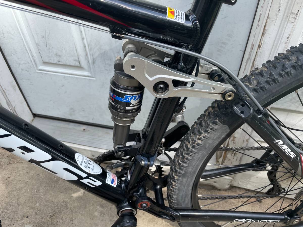 Two Giant NRS 2 Full Suspension bikes | Looknet