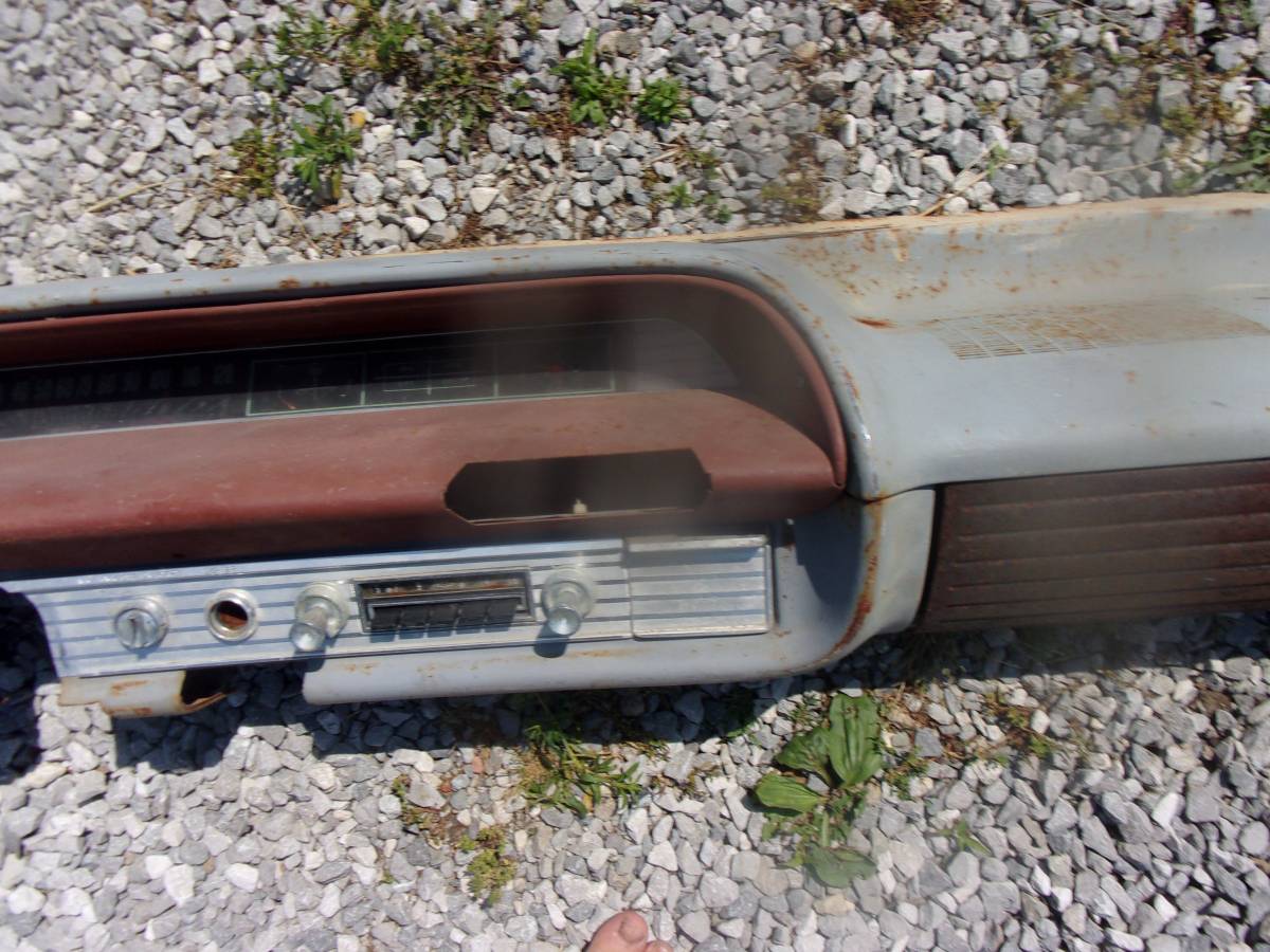 1963 62 chevy impala chevrolet speedometer rat rod dash radio 1964 ...