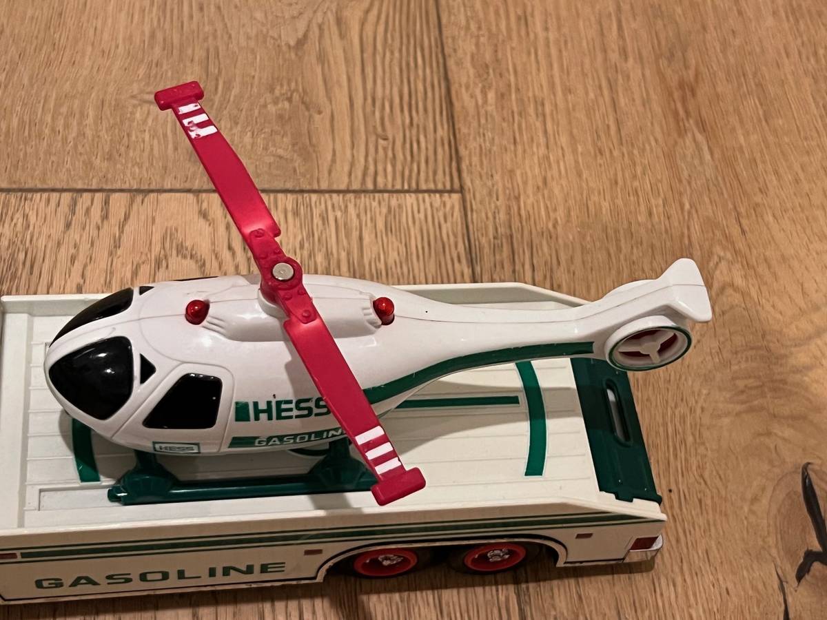 1995 Hess Truck with Helicopter