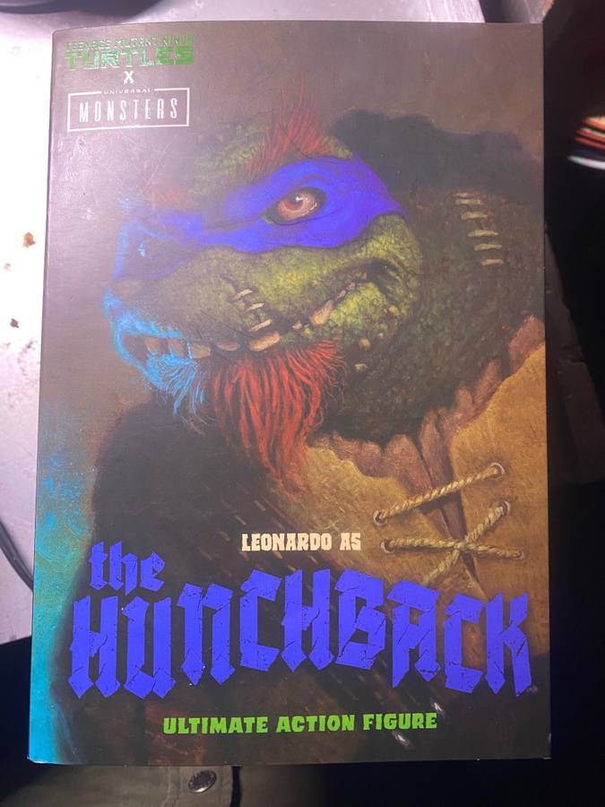 NECA Universal Monsters TMNT 7" Scale Action Figure - Ultimate Leonard ...