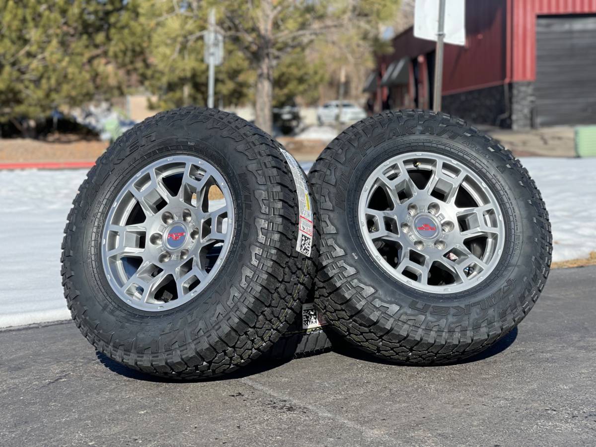 Toyota Silver 17” Tacoma 4Runner rims 6 lug Wheels & Tires FJ Cruiser ...