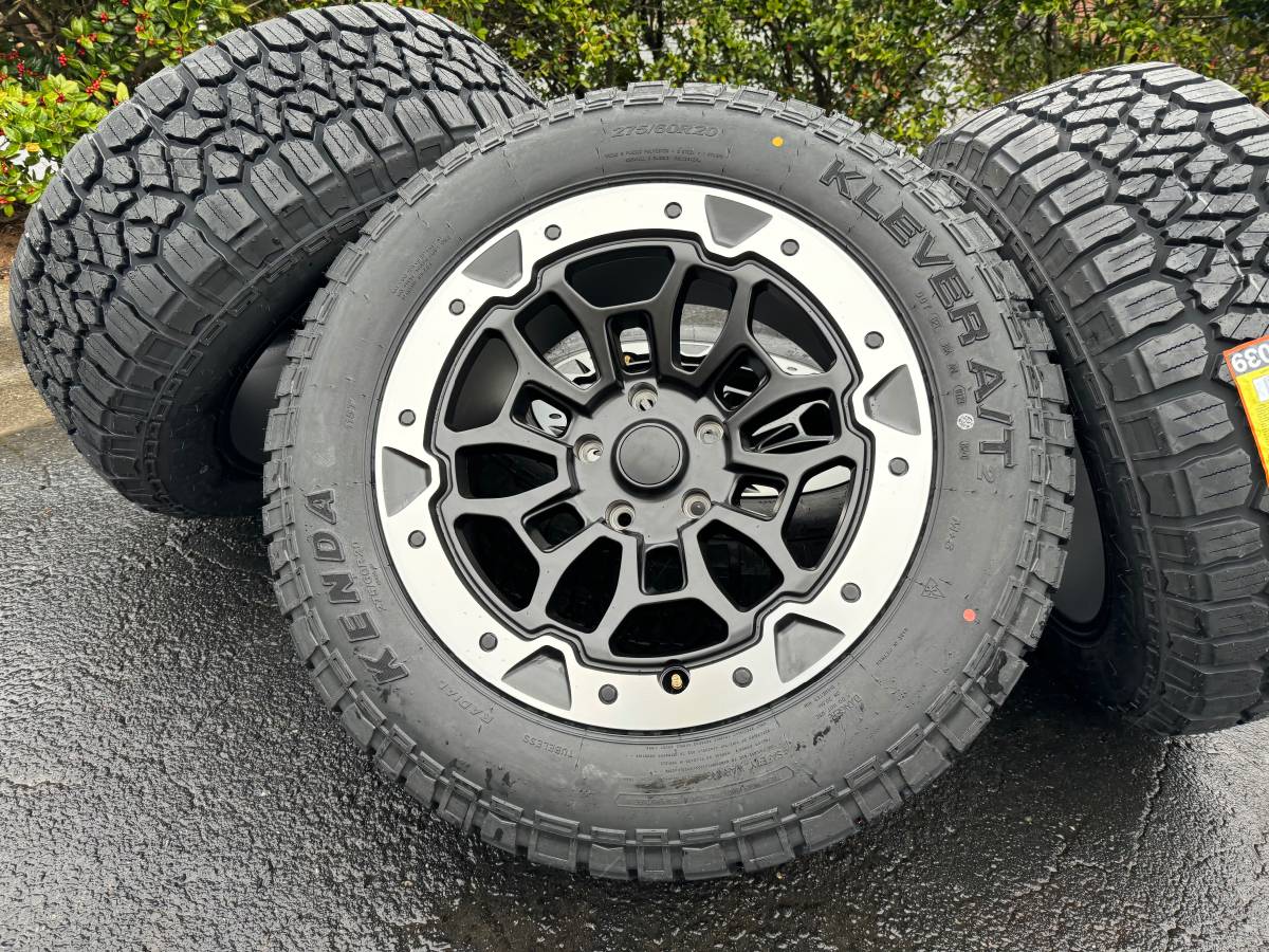 New 20” Dodge Ram 1500 5x5.5 rims A/T tires off road 275/60r20 wheels ...