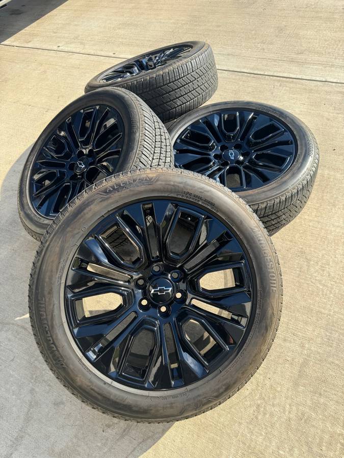 Gm Oem 22” Wheels And Tires | Looknet